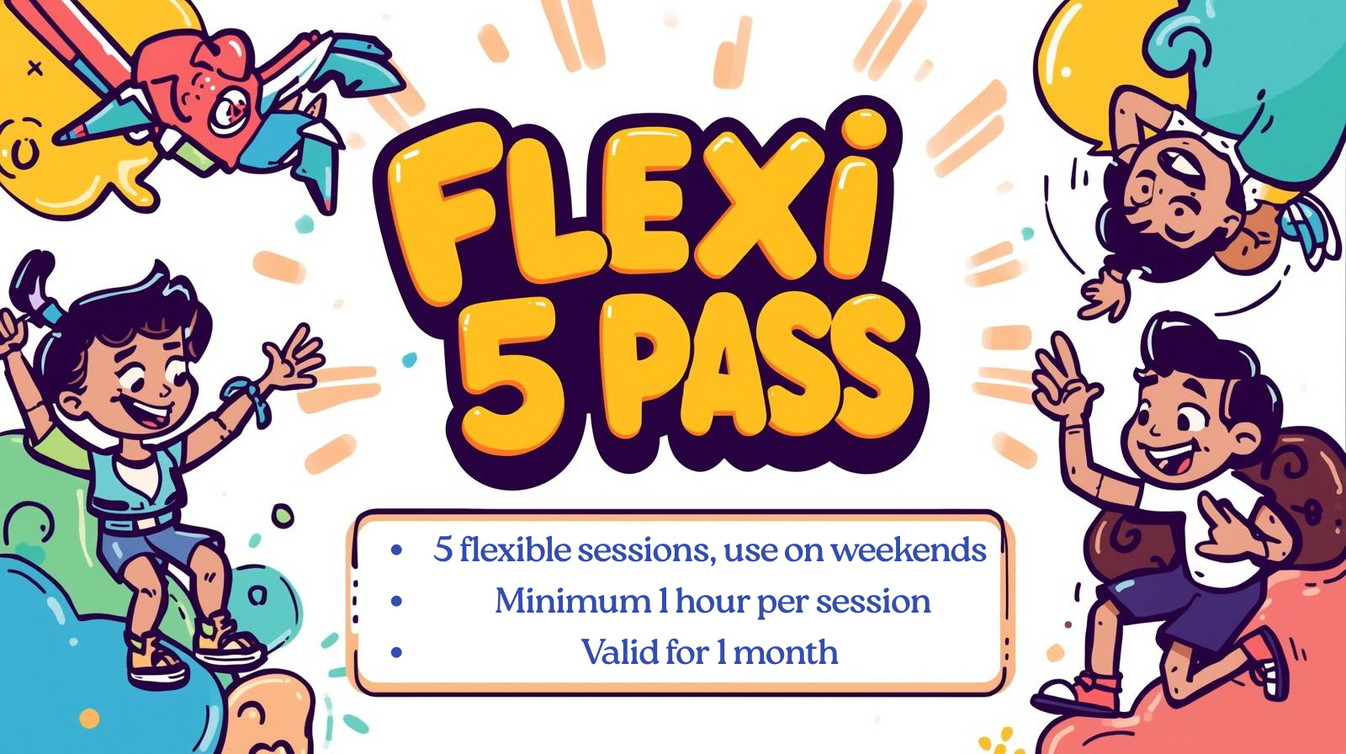 🎟 Flexi -Pass – 灵活卡 – Mini Star Club® by JustOnePrice